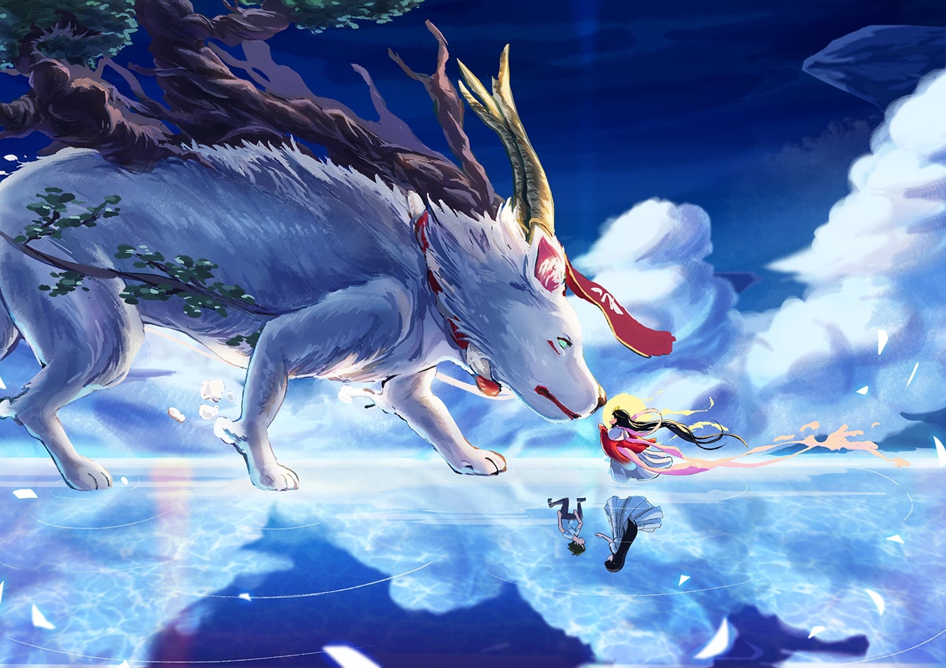Beautiful Mythical Creatures Anime Image Associée | Fantasy Beasts,