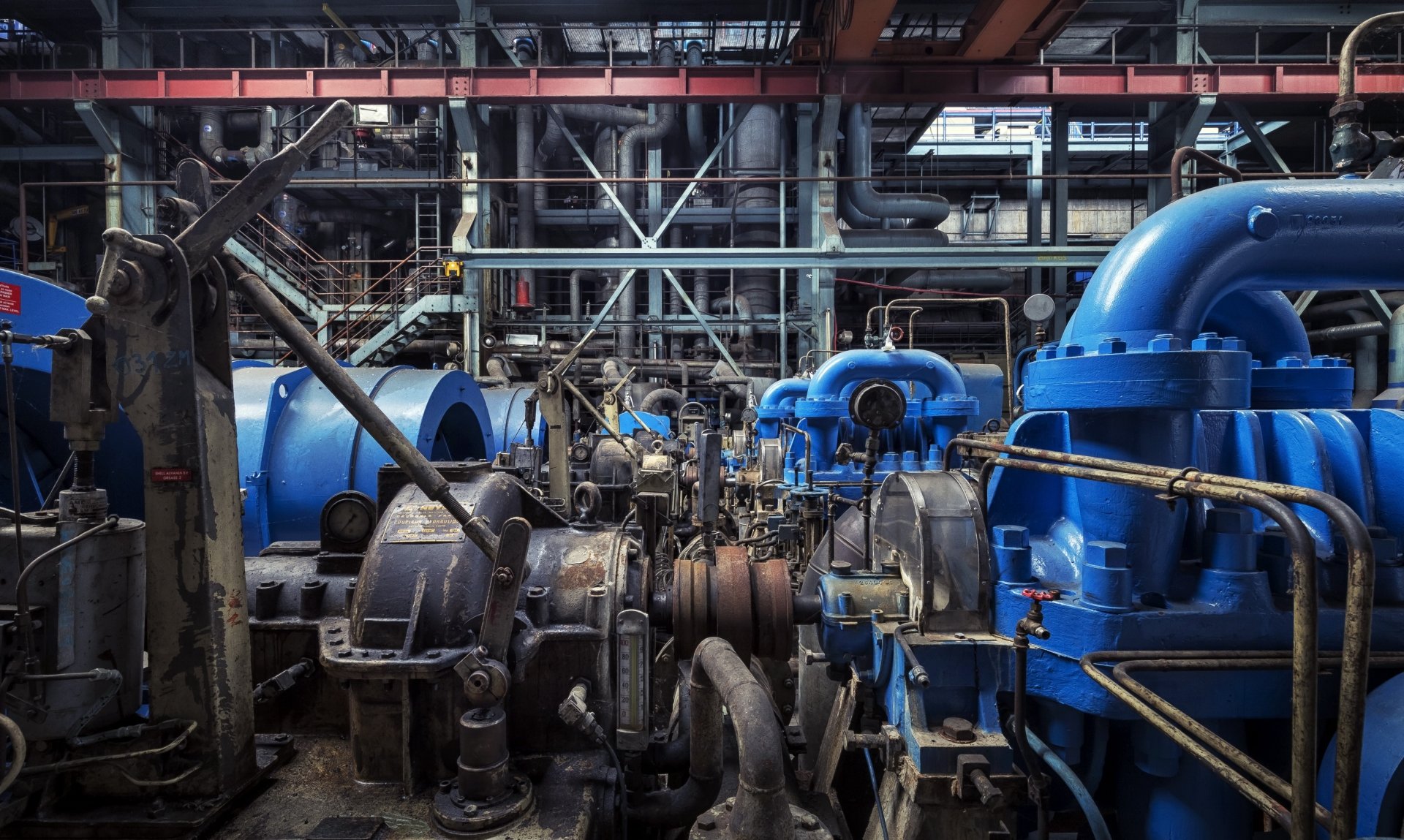 Download Industrial Machine Man Made Factory HD Wallpaper