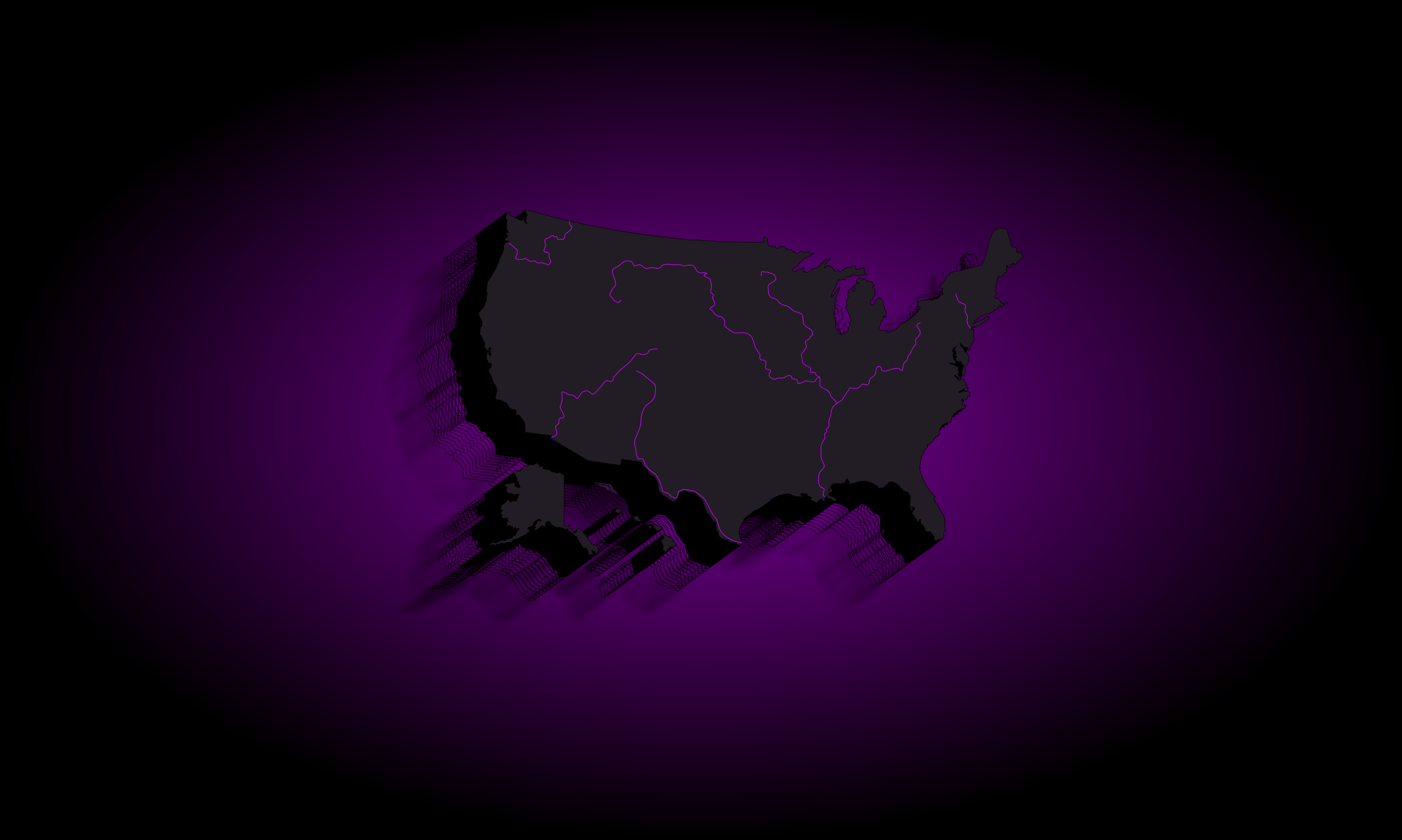 Map Of The Usa HD Wallpaper