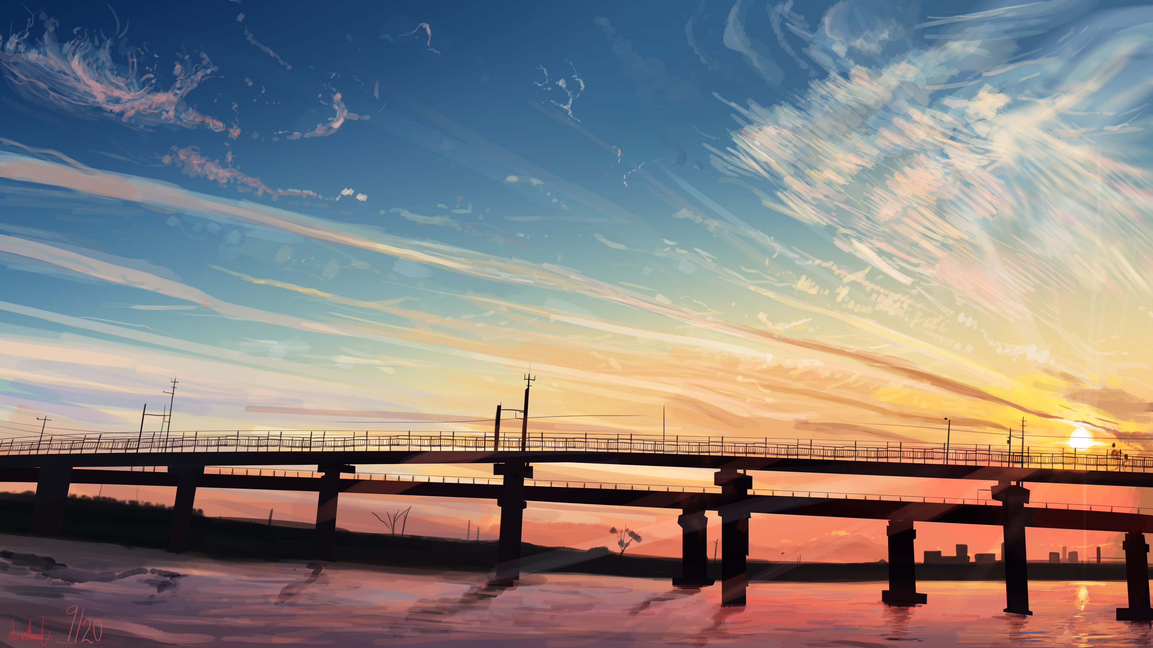 Anime Original 4k Ultra HD Wallpaper by banishment