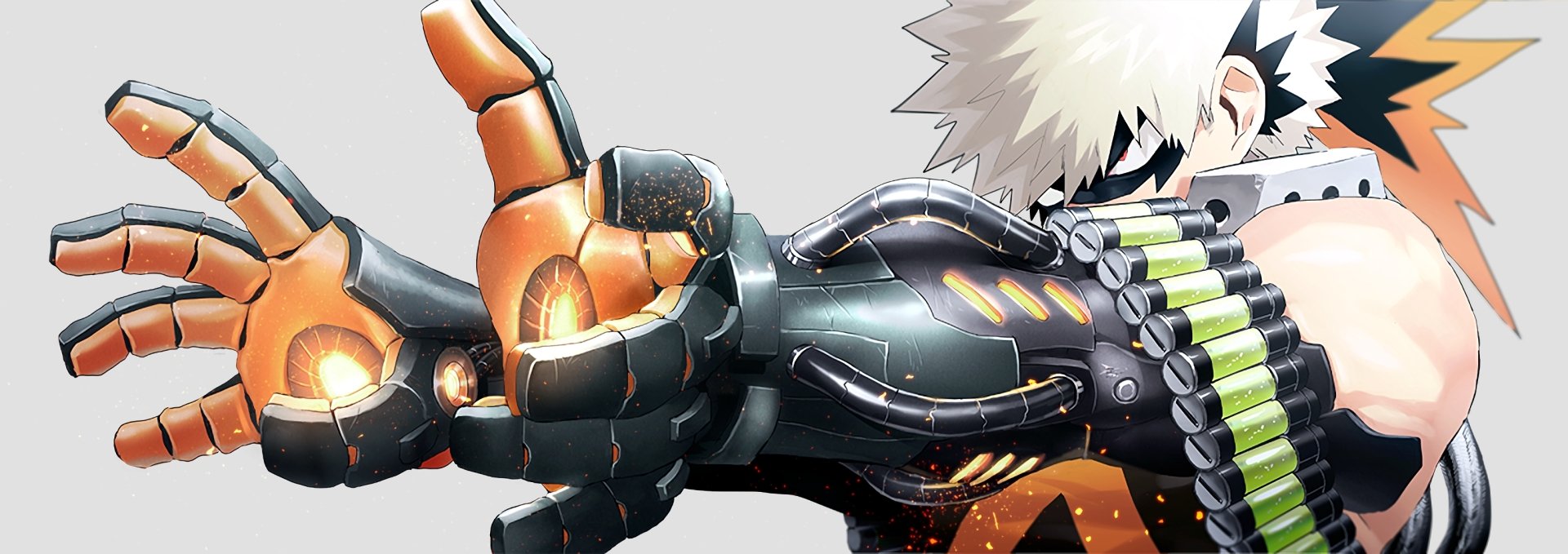Explosive Katsuki Bakugou HD Wallpaper | 3056x1080 | Wallpaper Abyss
