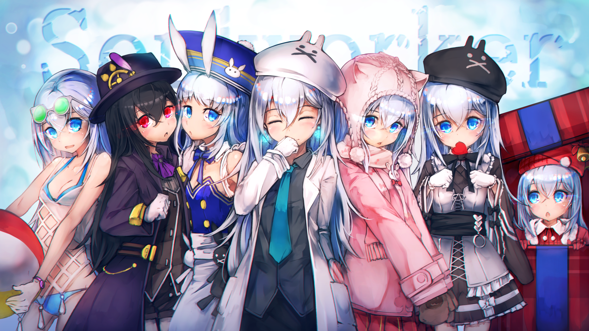 Download Video Game SoulWorker HD Wallpaper by かじゃねこ