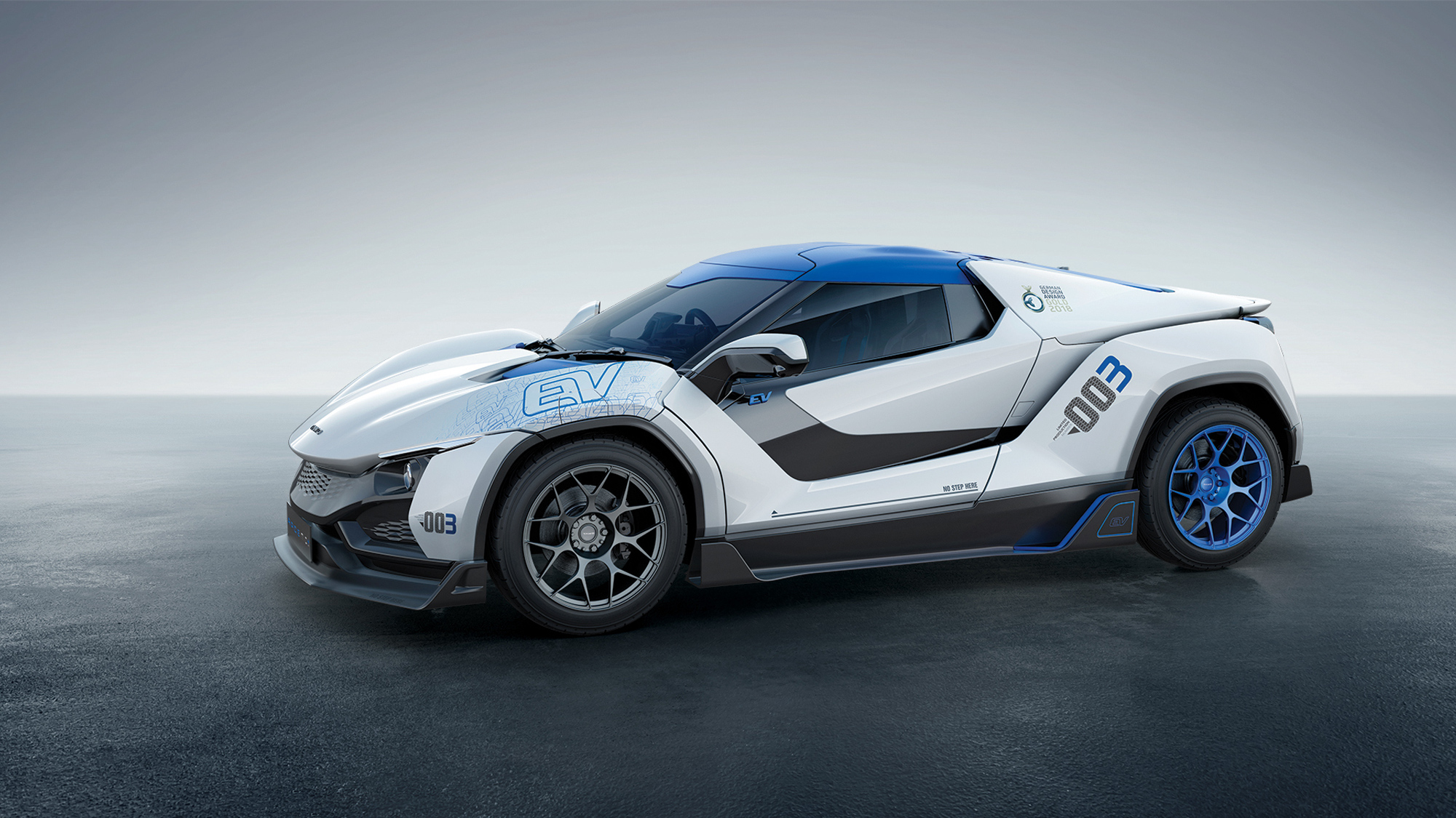 Download White Car Car Vehicle Tamo Racemo HD Wallpaper