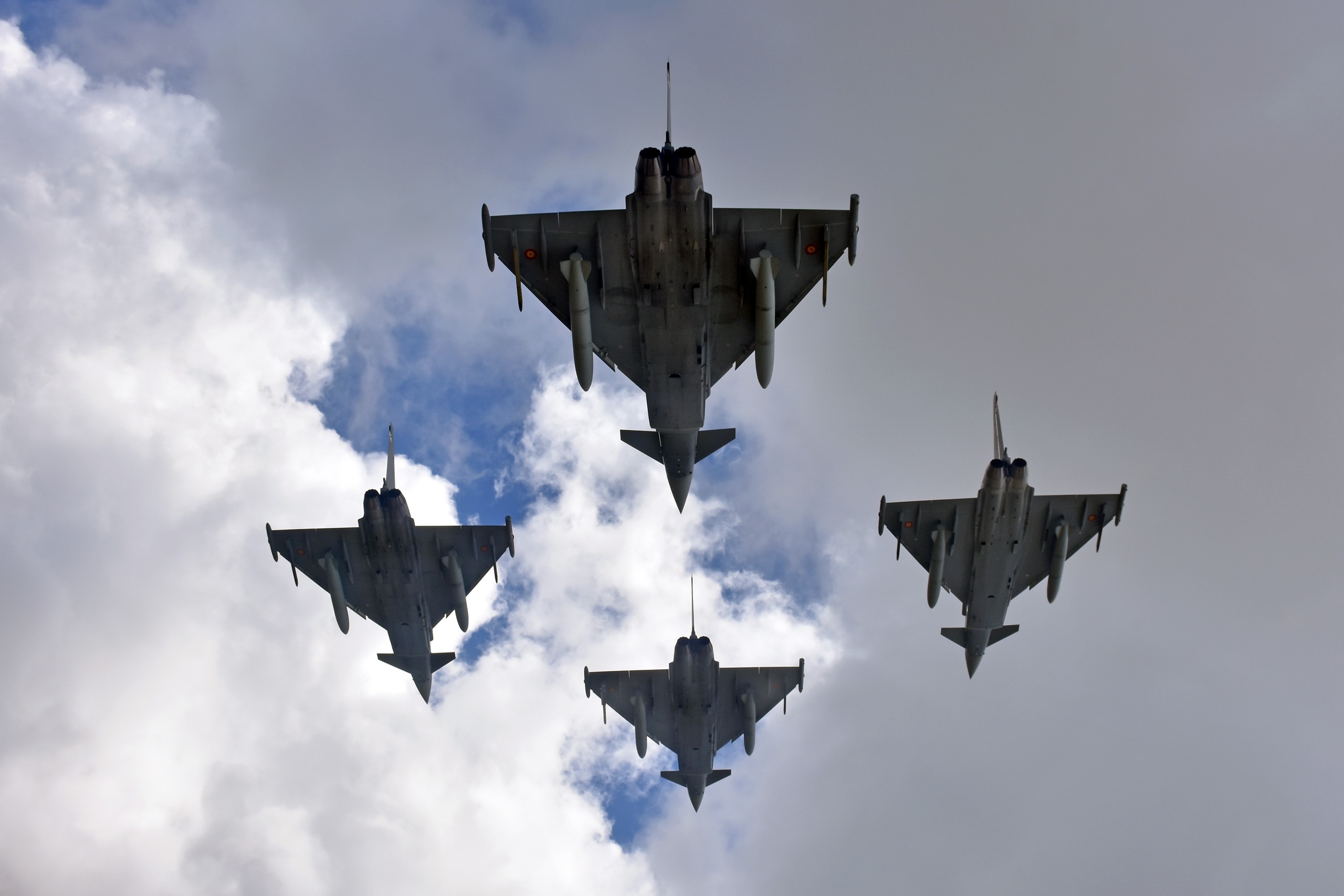 Download Warplane Aircraft Jet Fighter Military Eurofighter Typhoon Hd