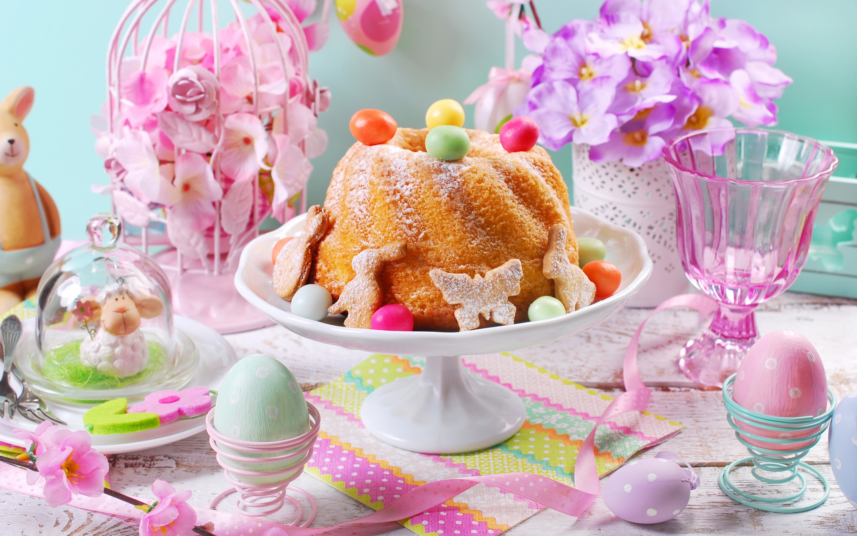 Download Easter Cake Egg Holiday Easter HD Wallpaper