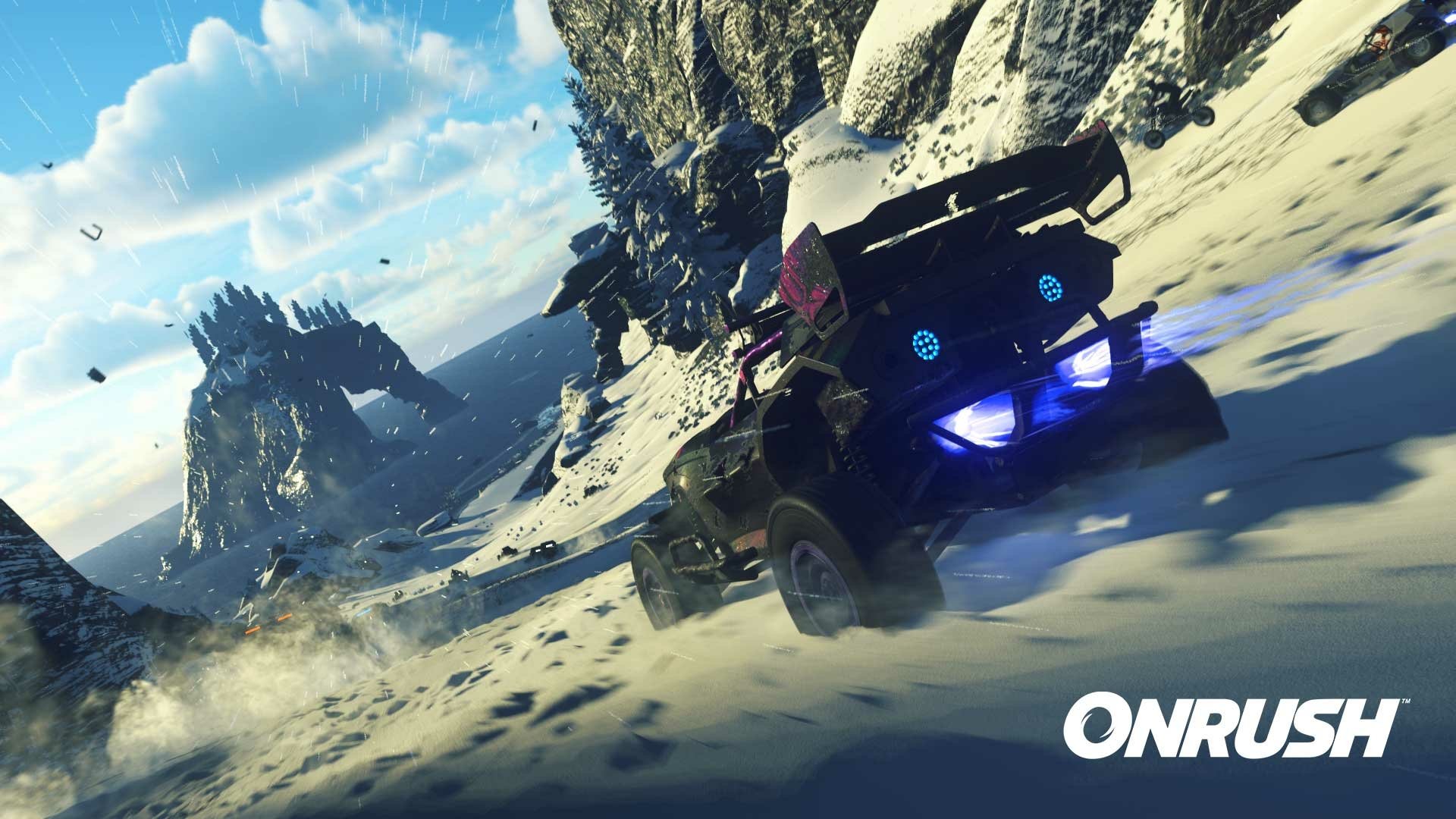 Onrush Game Action-Packed Racing Wallpaper