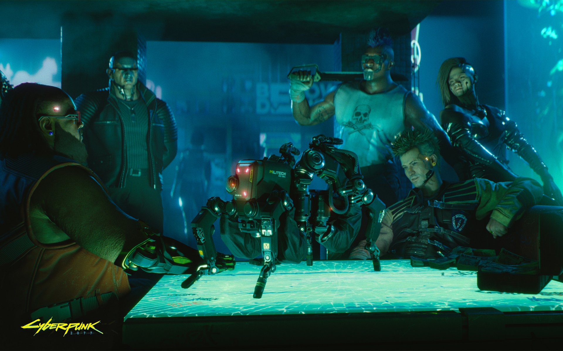 Cyberpunk 2077 Dynamic Team Wallpaper HD
