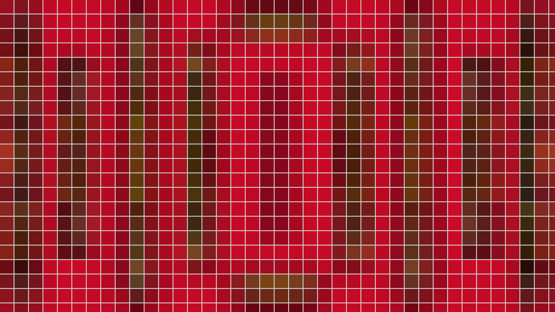 Red Mosaic Squares by lonewolf6738
