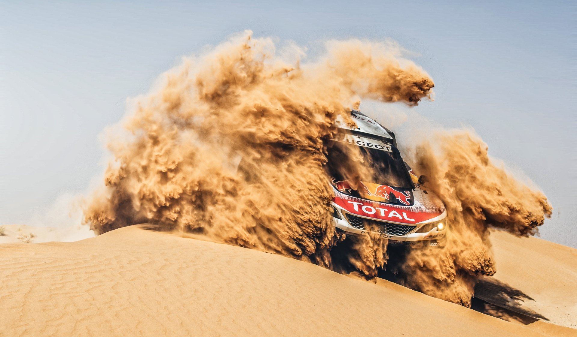 Download Sand Desert Car Vehicle Rallying Sports 4k Ultra HD Wallpaper