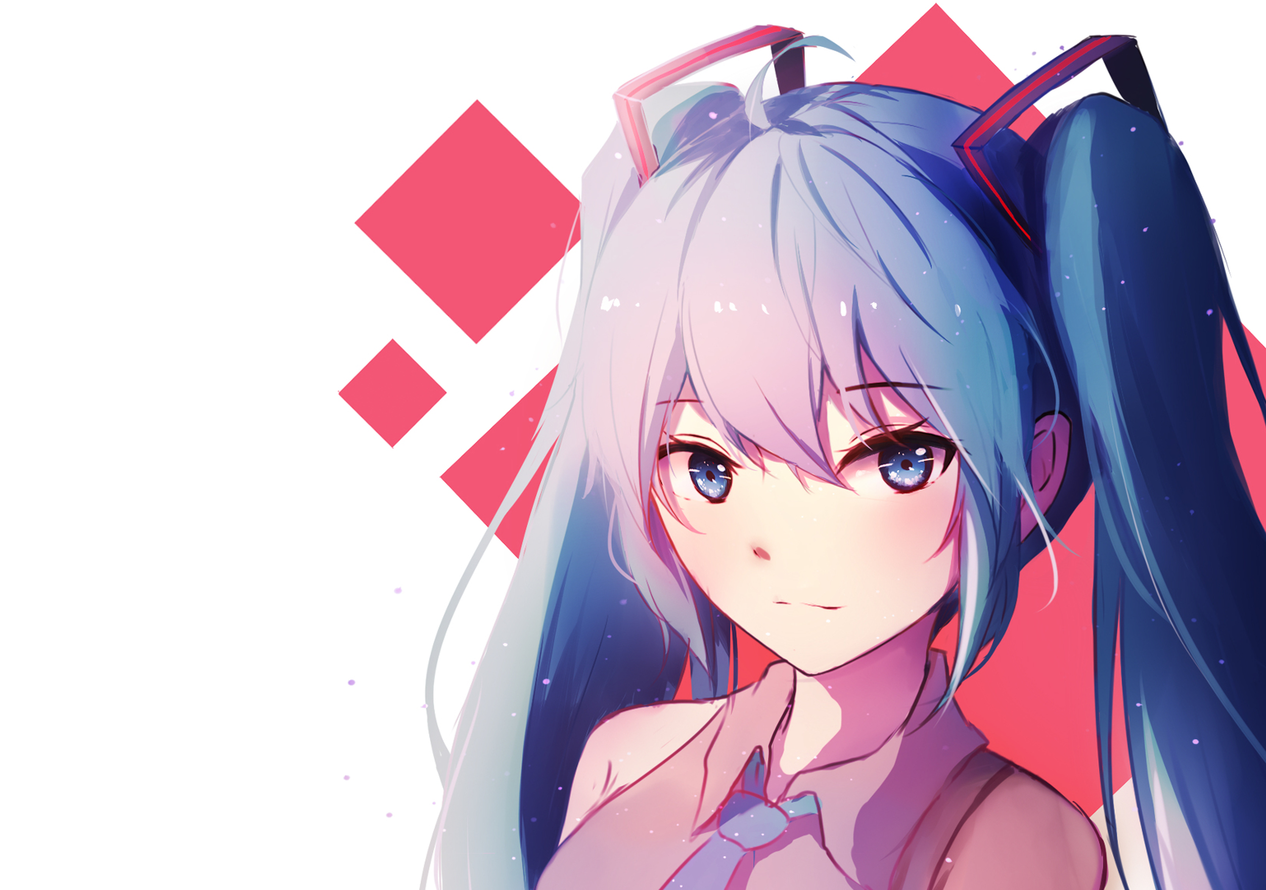 Hatsune Miku HD Wallpaper – Stunning Blue Eyes & Hair Anime Vocaloid ...