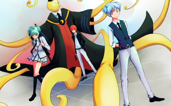 Karma Akabane VS Nagisa Shiota fight HD Wallpaper | Background Image ...