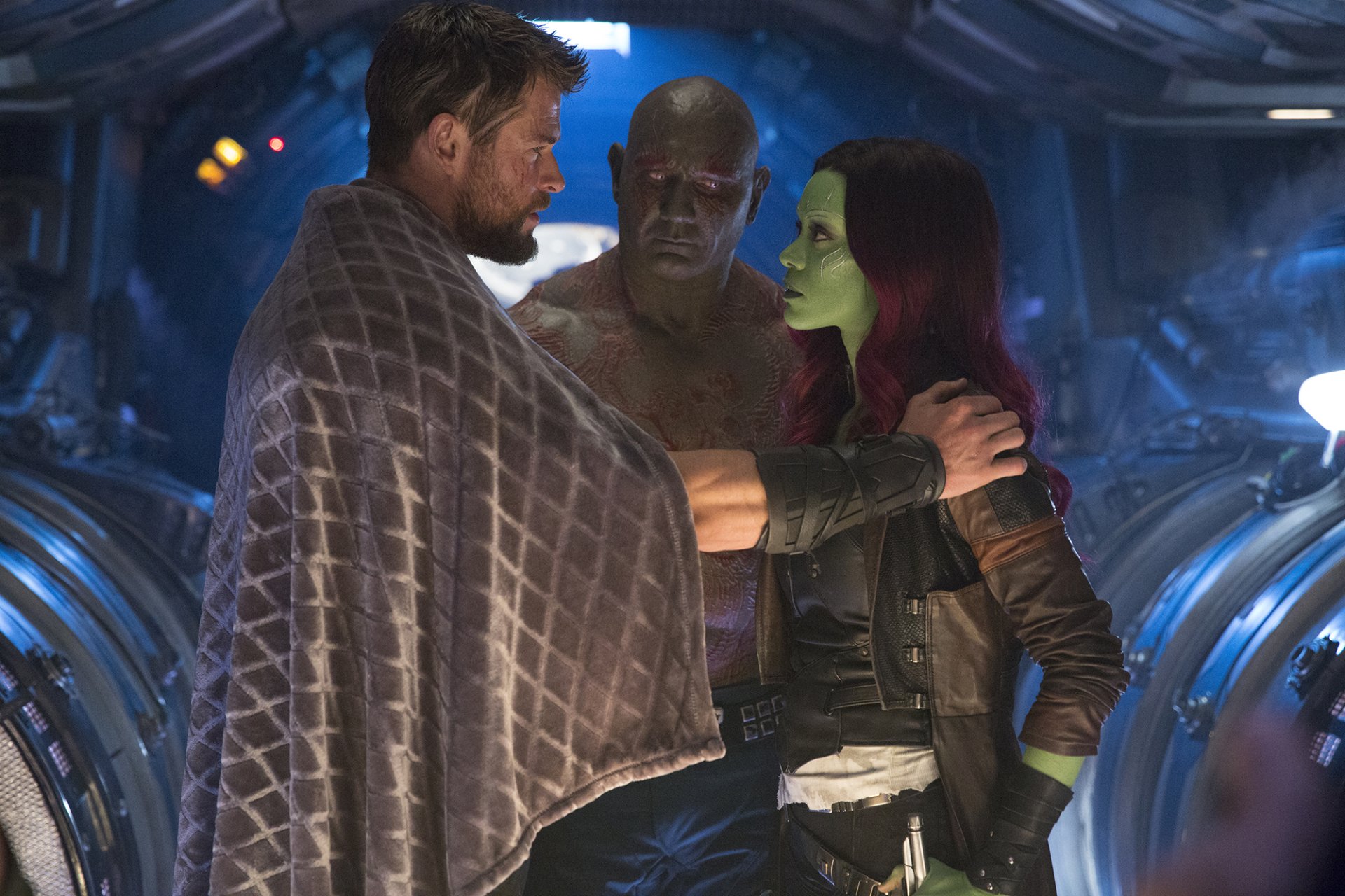 Avengers Infinity War Thor Gamora Drax HD Wallpaper Spotlight