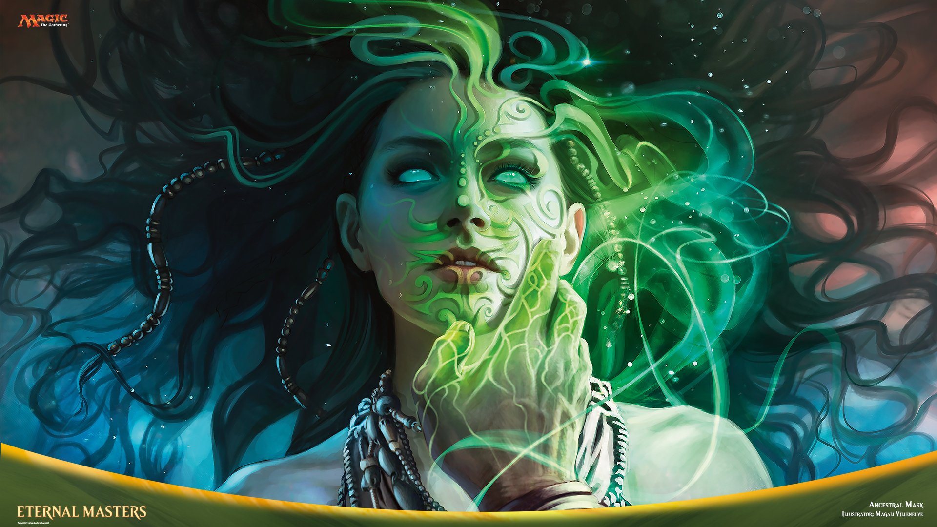 Enigmatic Mana Weaver – HD Magic: The Gathering Artistry | 1920x1080 ...