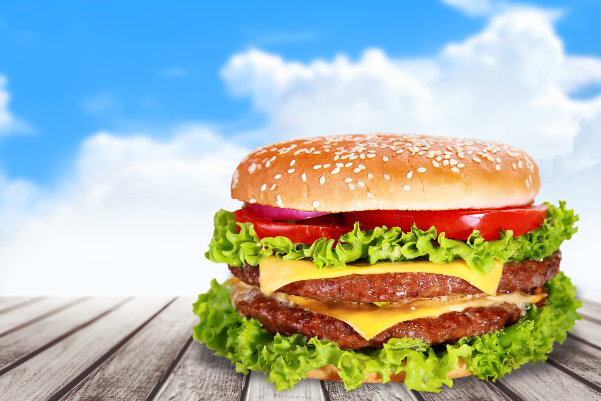 Download Food Burger 4k Ultra HD Wallpaper