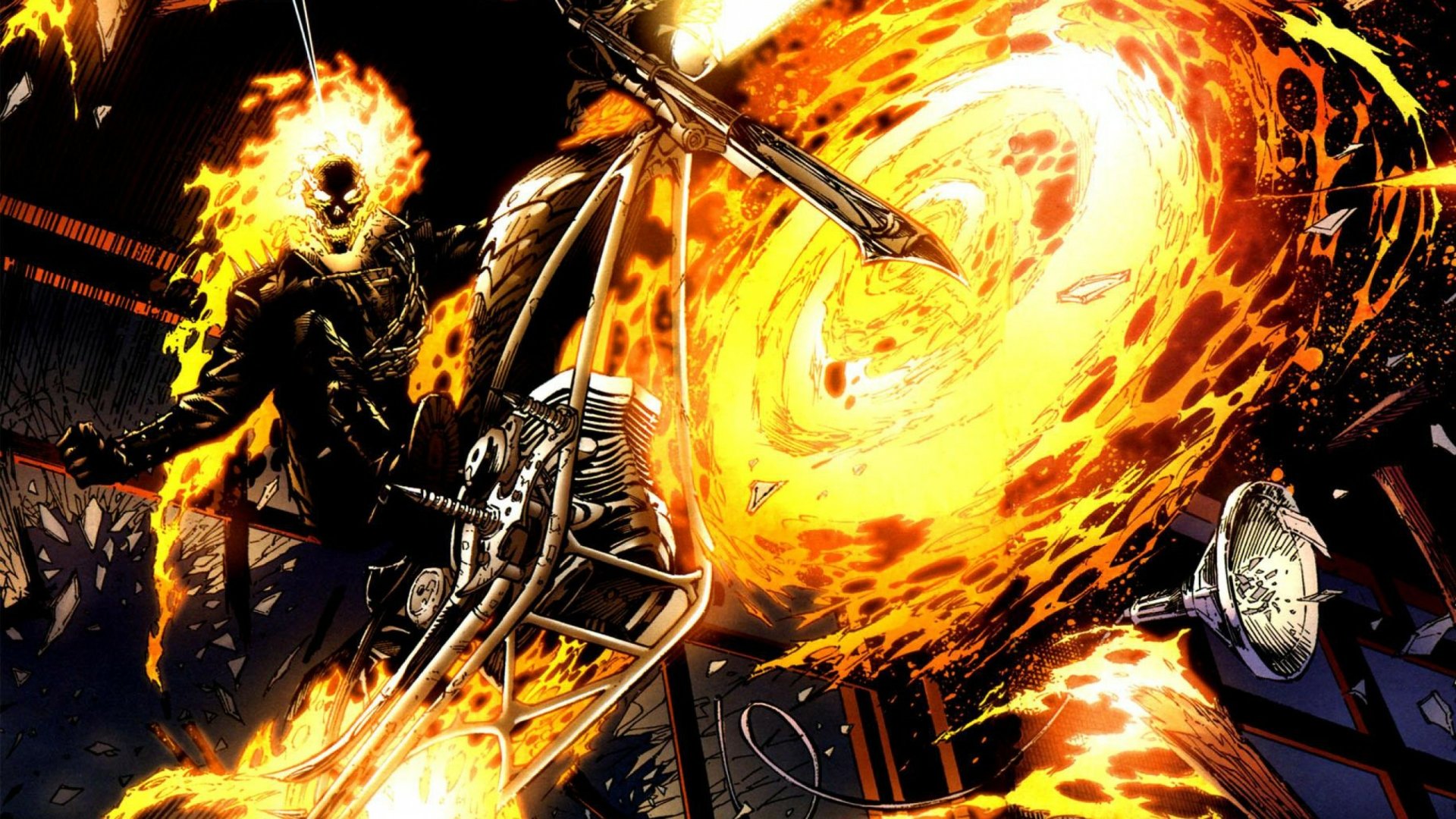 Download Comic Ghost Rider HD Wallpaper
