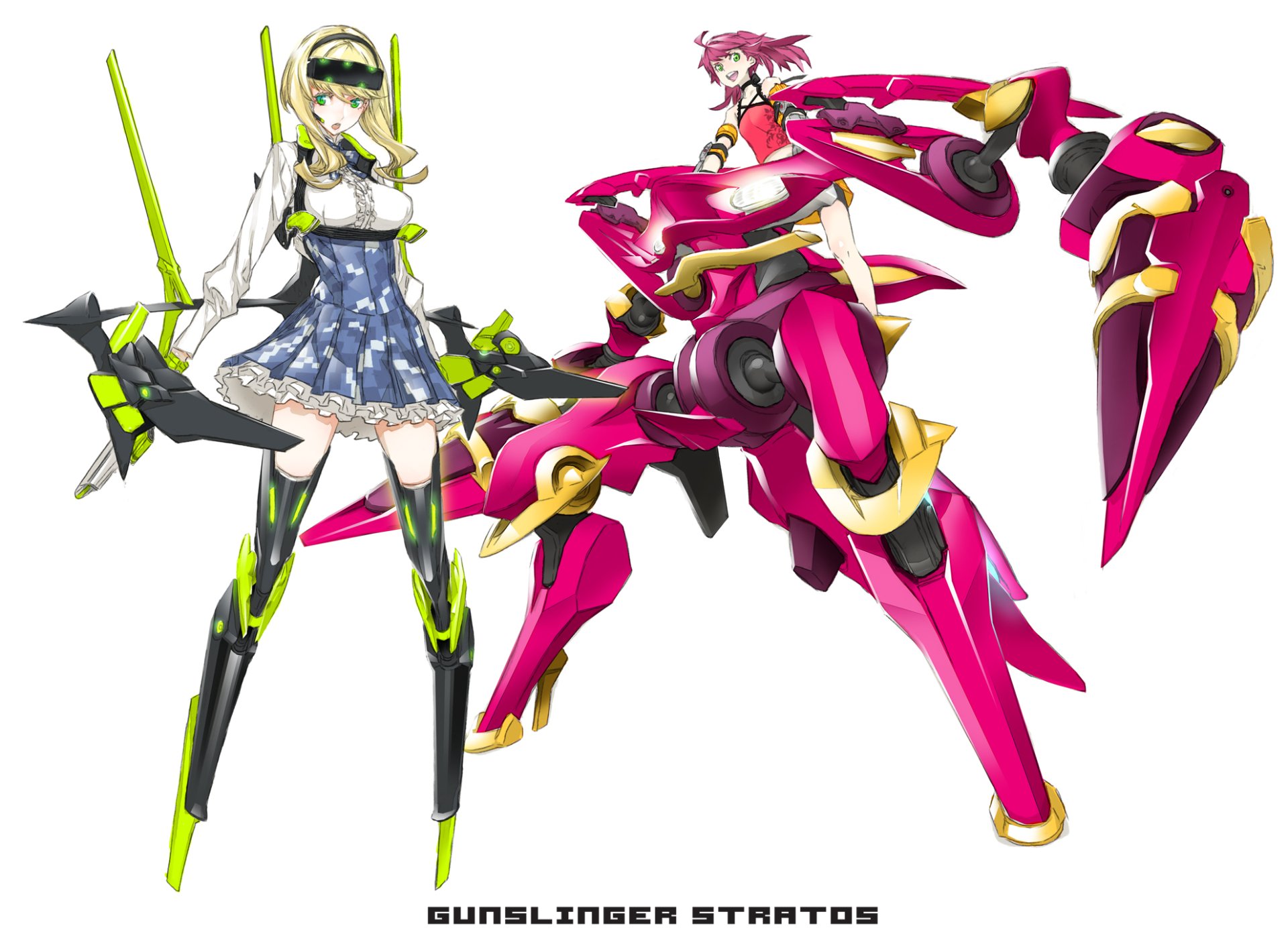 Download Video Game Gunslinger Stratos HD Wallpaper by 三輪士郎 | 1981x1434 ...