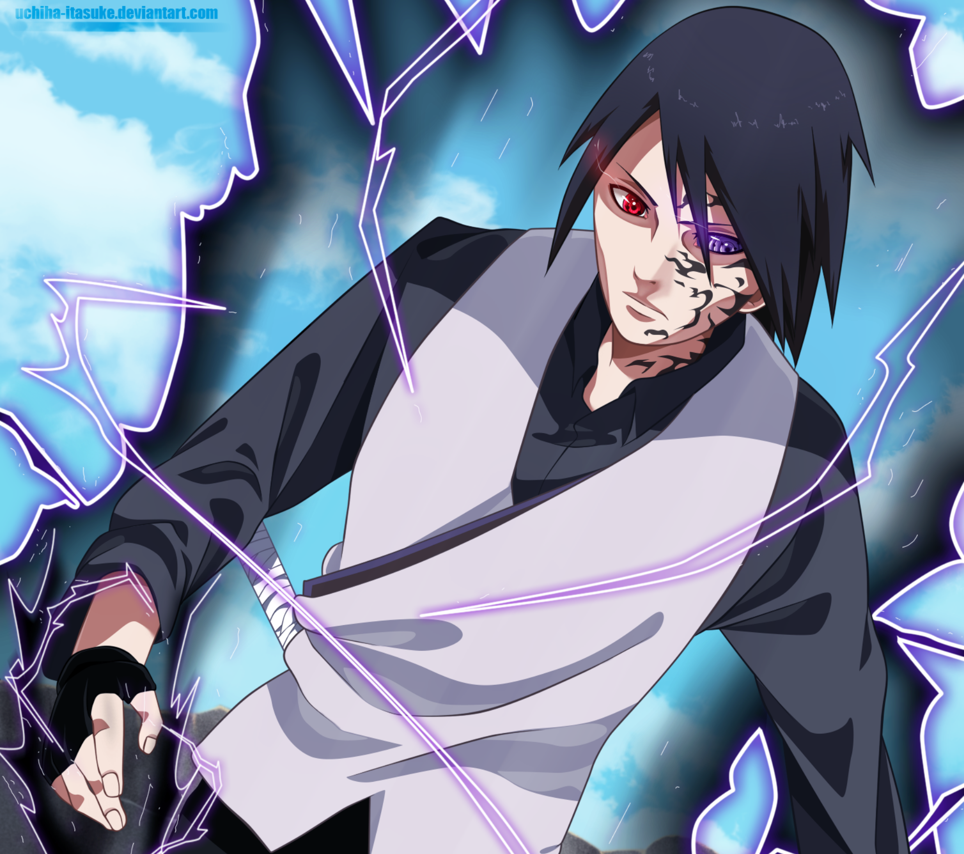 Download Sasuke Uchiha Anime Naruto HD Wallpaper by Adriano Robert