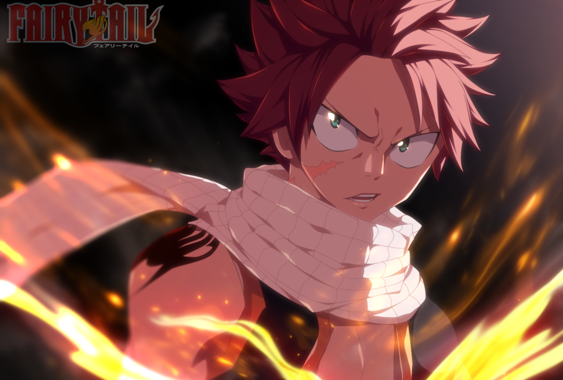 Natsu Dragneel — Fairy Tail HD Wallpaper: Inferno Resolve by TempestDH ...
