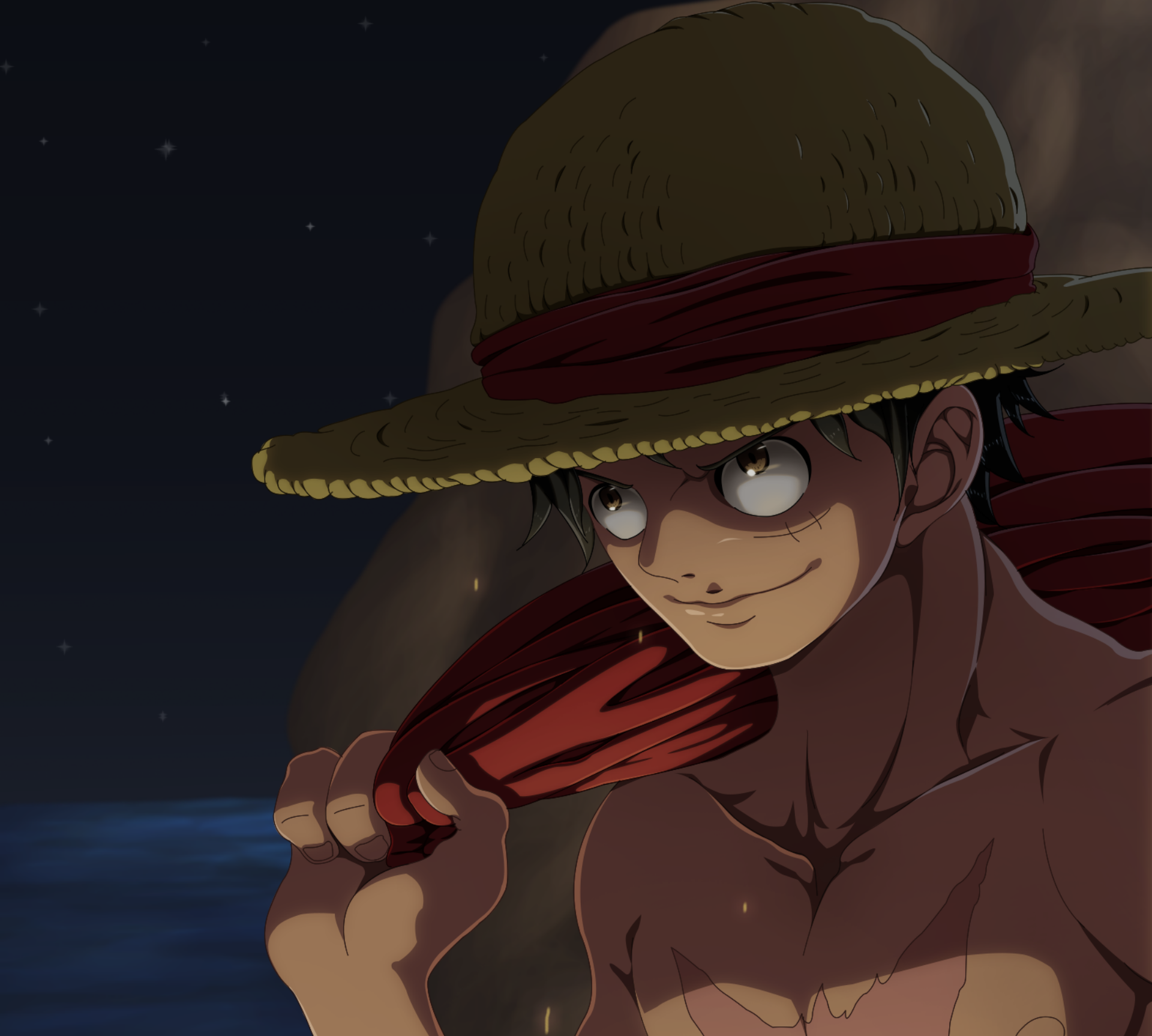 Download Monkey D. Luffy Anime One Piece HD Wallpaper by AizenSowan ...