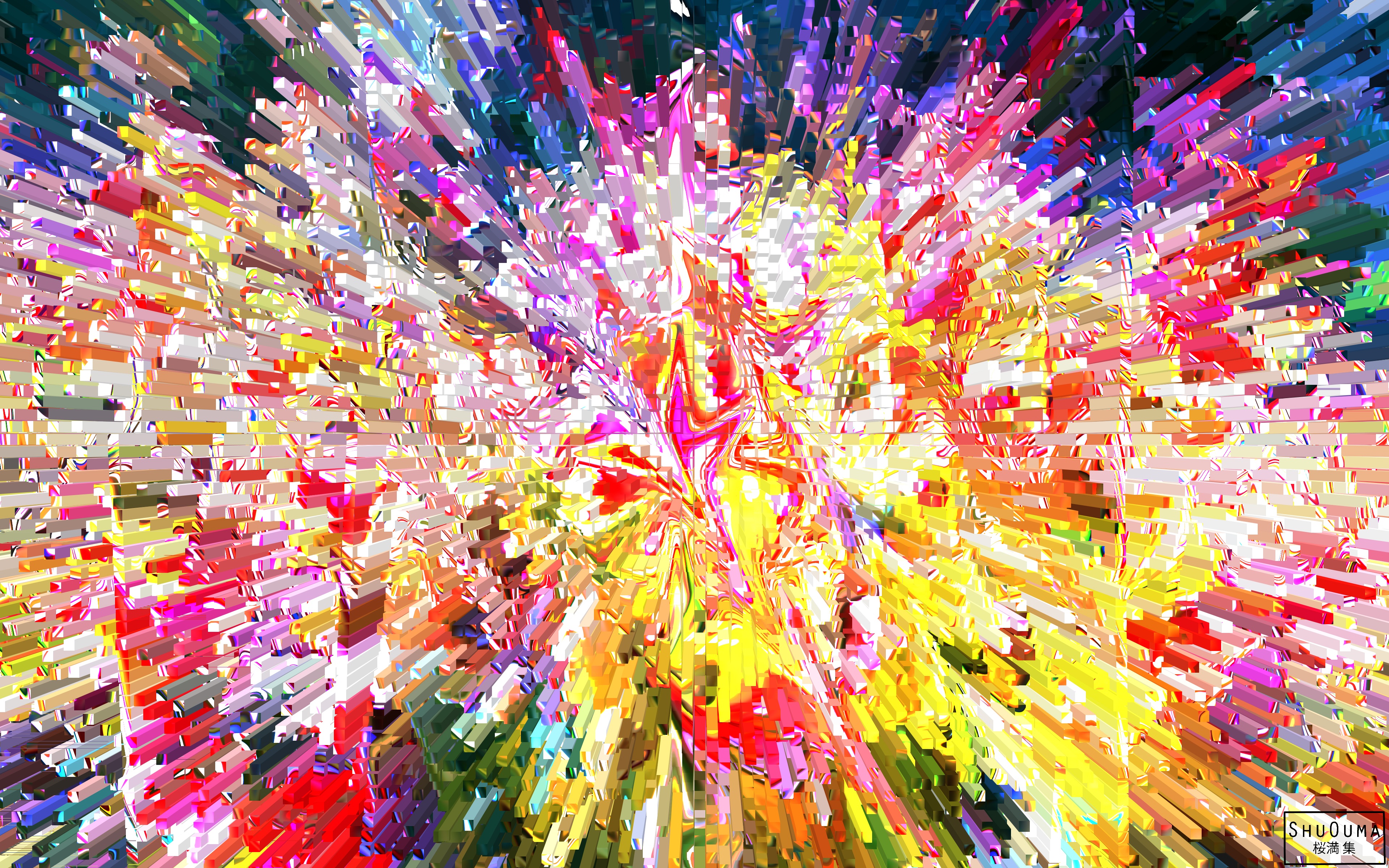 Download Abstract Colors 4k Ultra HD Wallpaper by ShuOuma