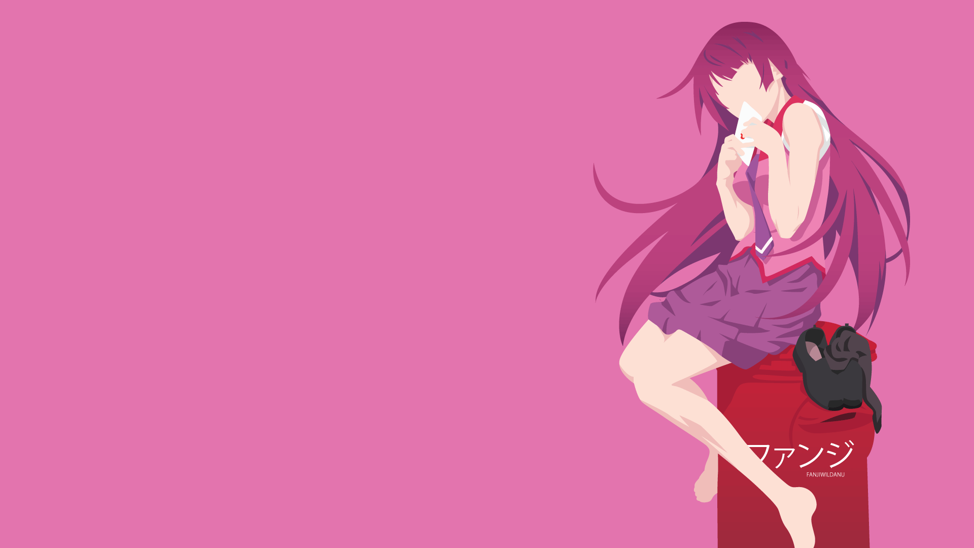 Monogatari (Series) HD Wallpaper by Fanji Wildanu Ahadi