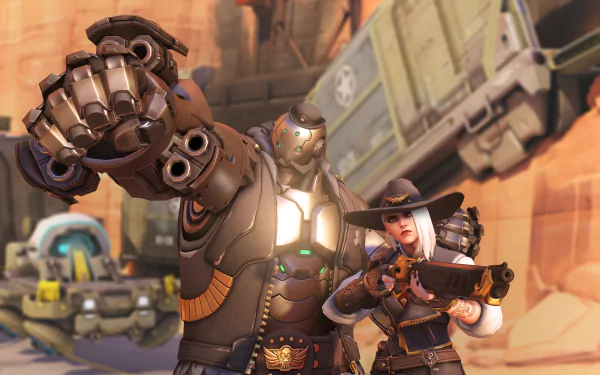 [20+] Ashe (Overwatch) 4k Wallpapers