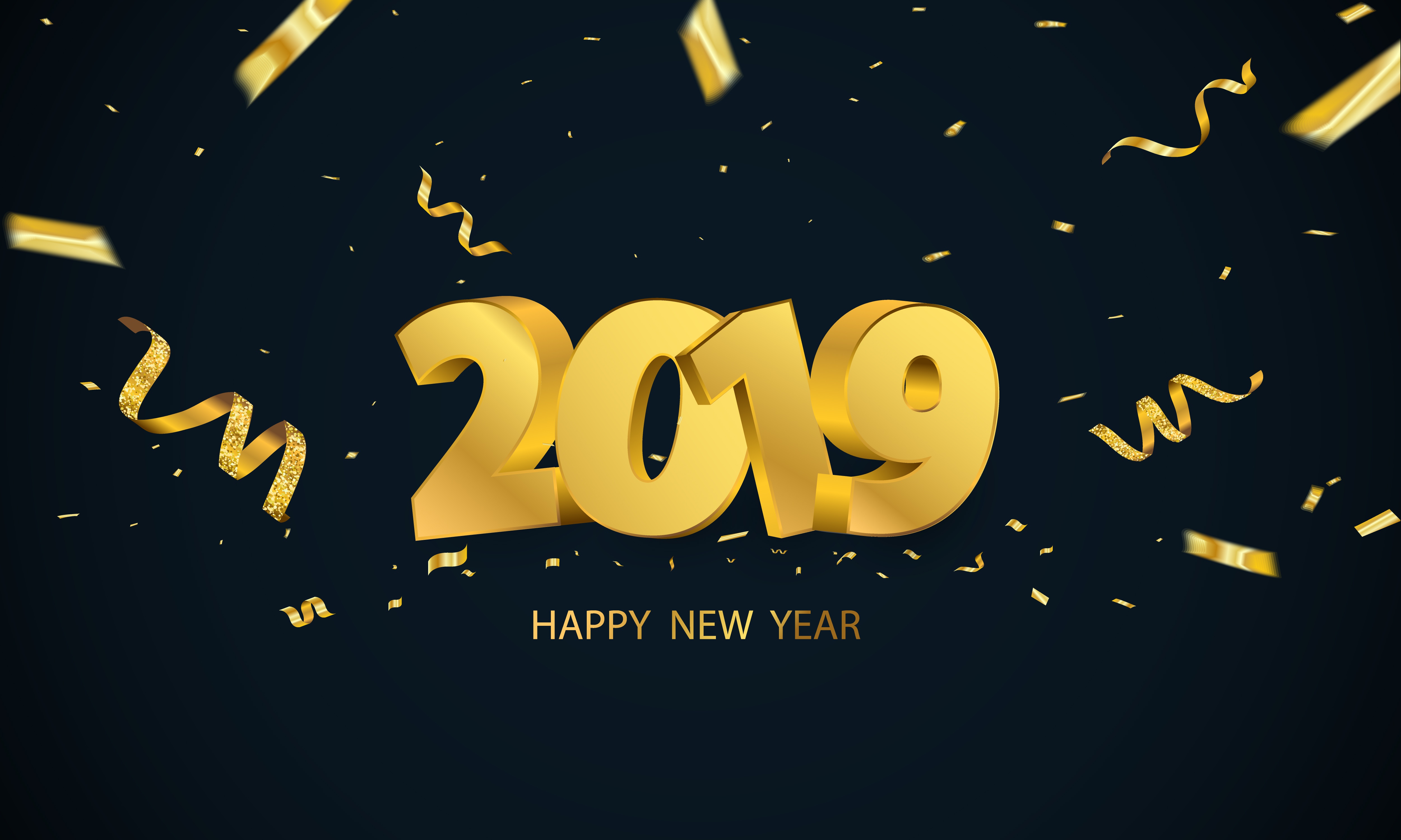 New Year 2019 4k Ultra HD Wallpaper