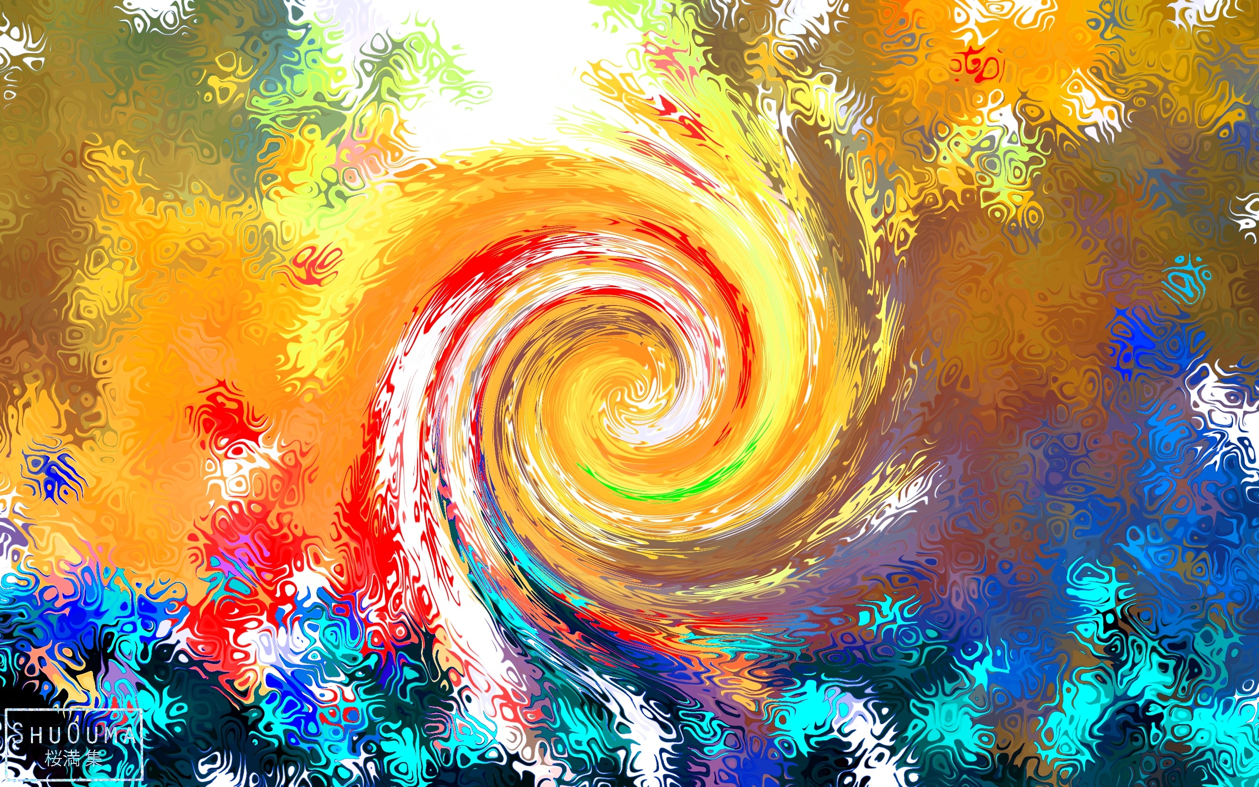 Download Abstract Swirl HD Wallpaper by ShuOuma