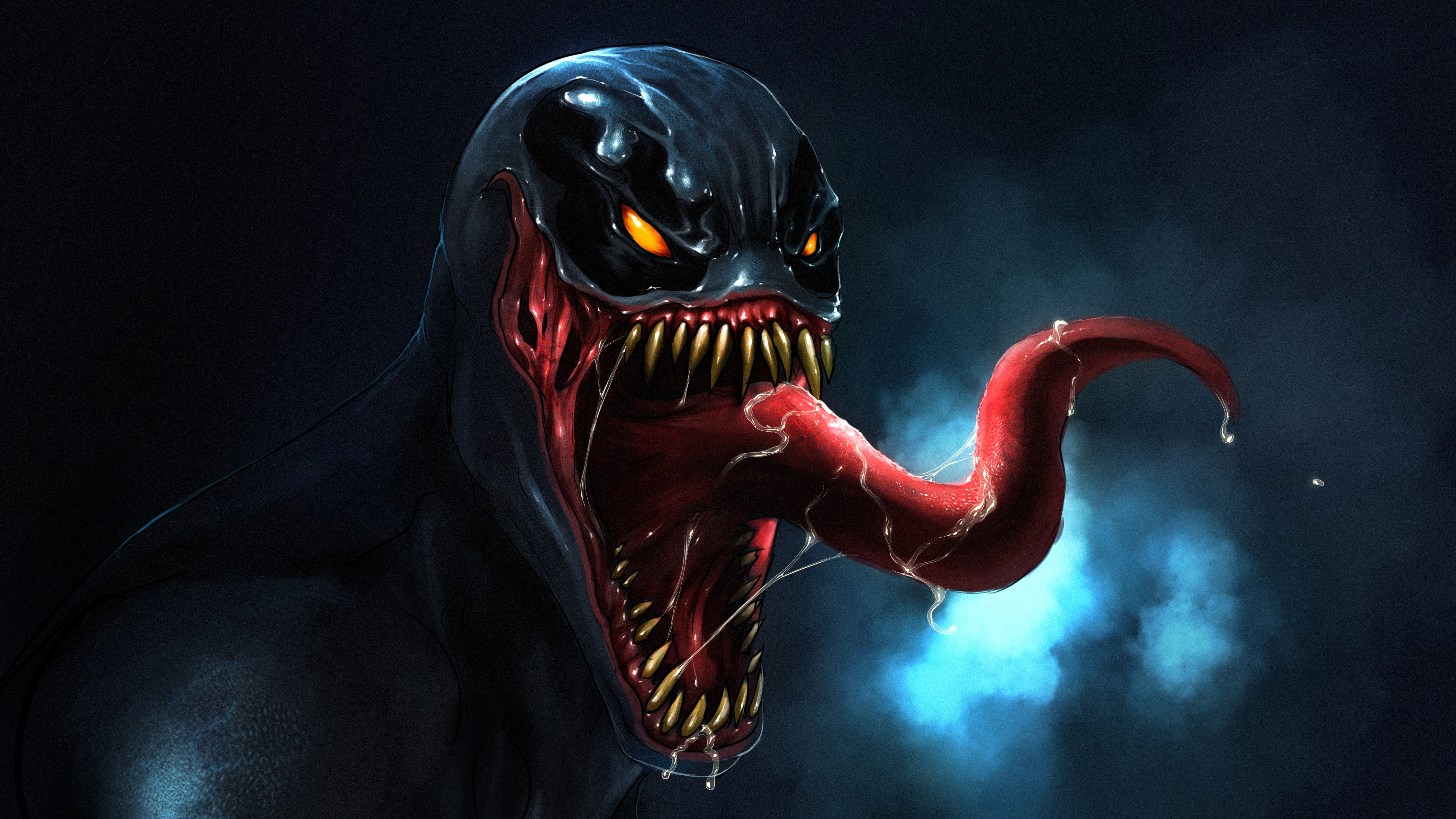 Download Comic Venom 4k Ultra HD Wallpaper