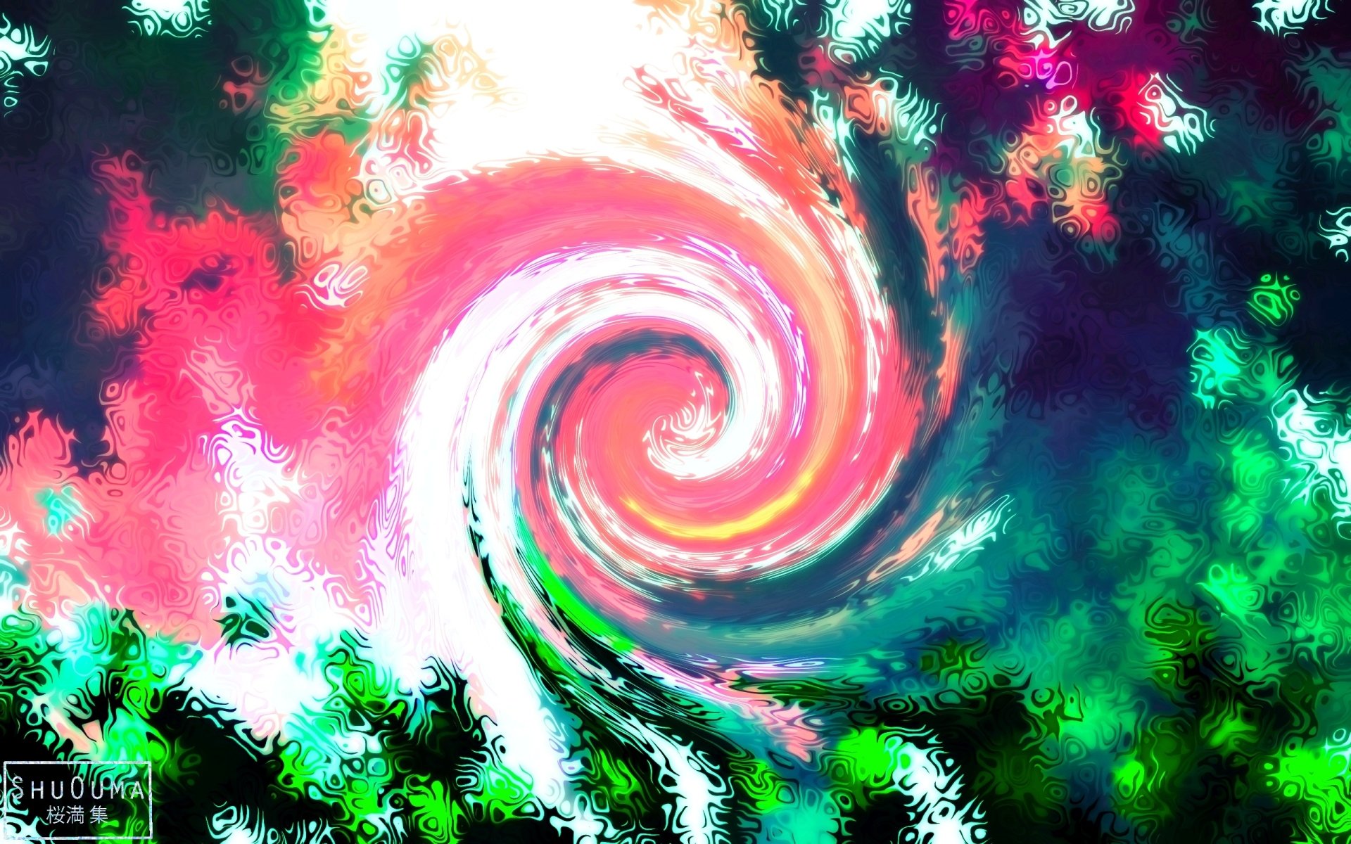 Abstract Swirl HD Wallpaper by ShuOuma