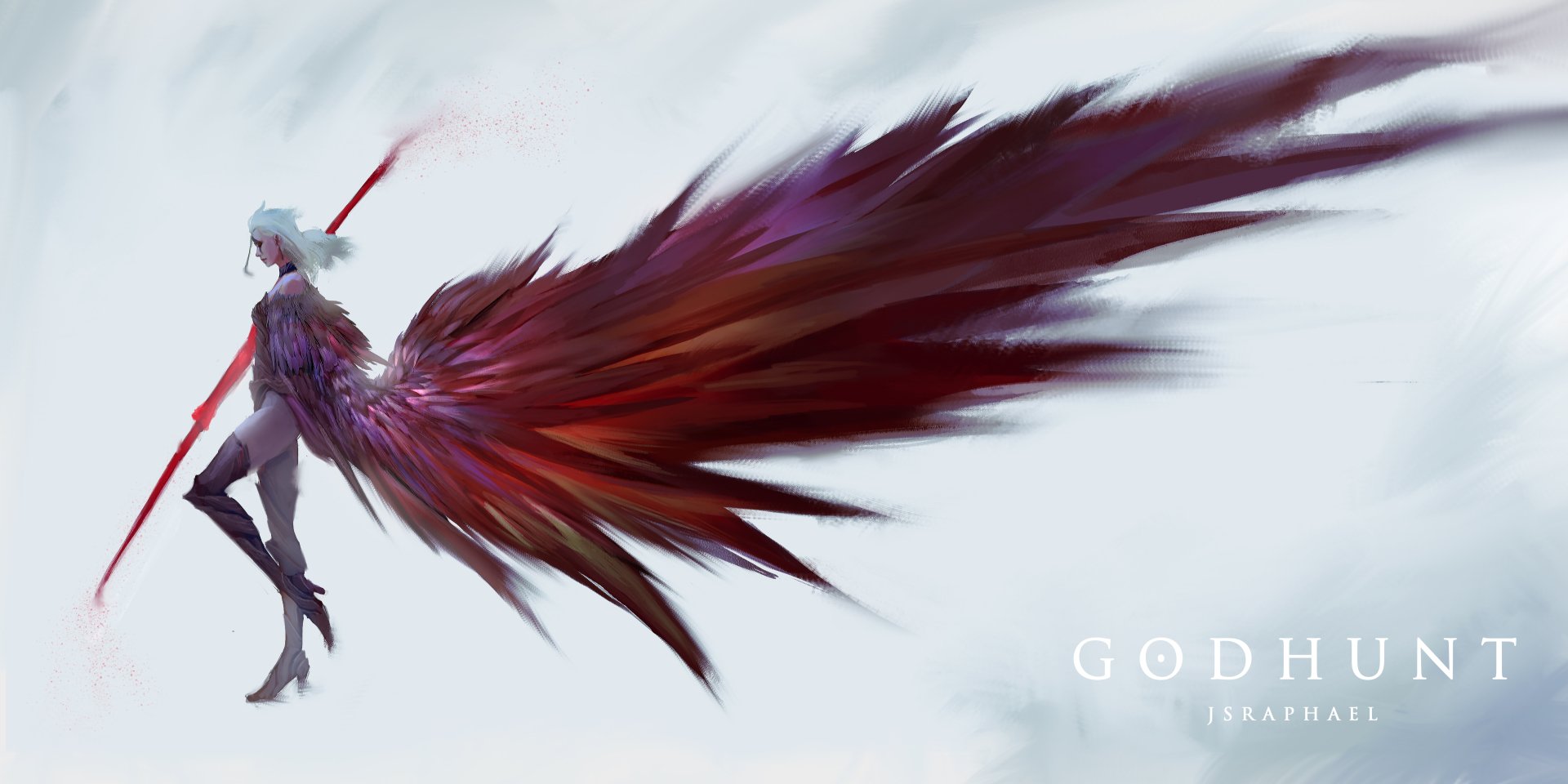 Angel Warrior 4k Ultra HD Wallpaper by Joshua Raphael