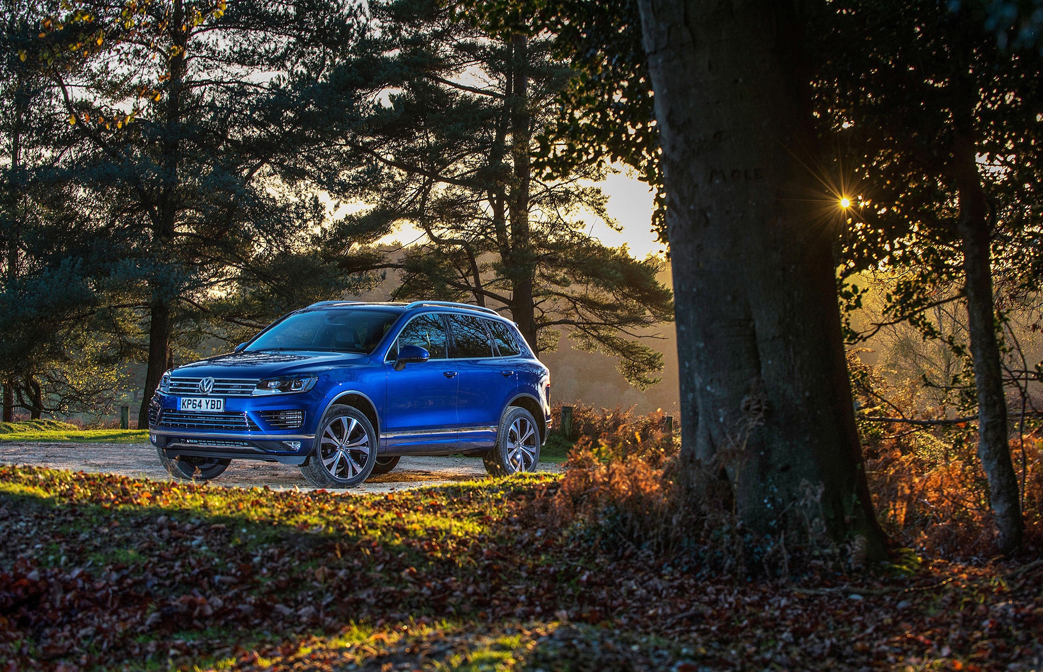 Download SUV Volkswagen Car Vehicle Volkswagen Touareg R-Line 4k Ultra ...