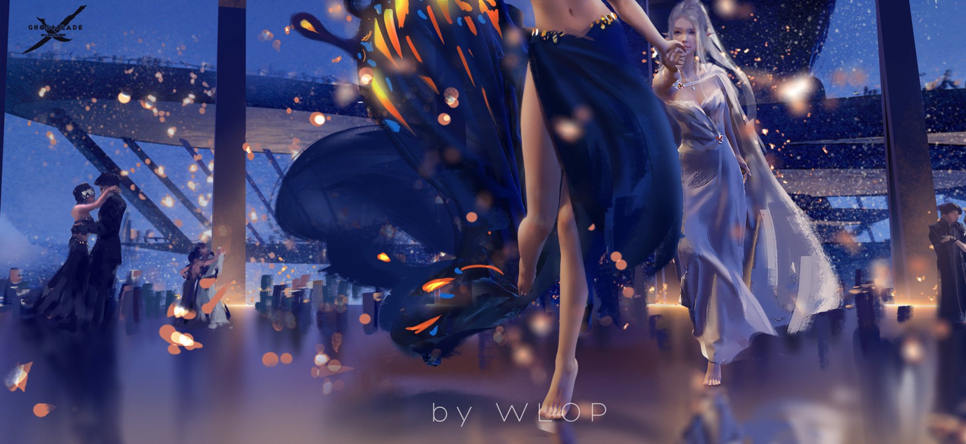 GhostBlade Comic: Mystical Ball HD Wallpaper by Wang Ling | 2345x1080 ...