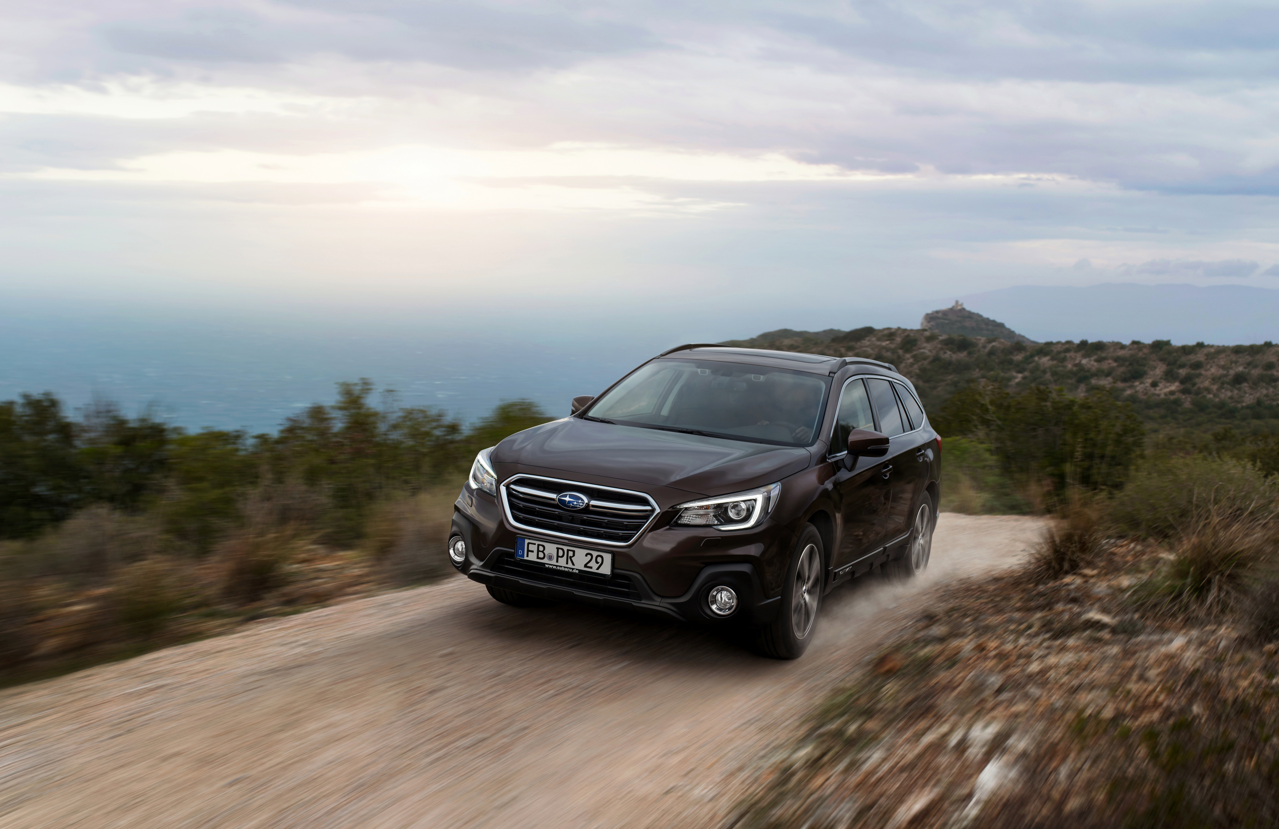 Download Black Car SUV Car Subaru Vehicle Subaru Outback 4k Ultra HD ...