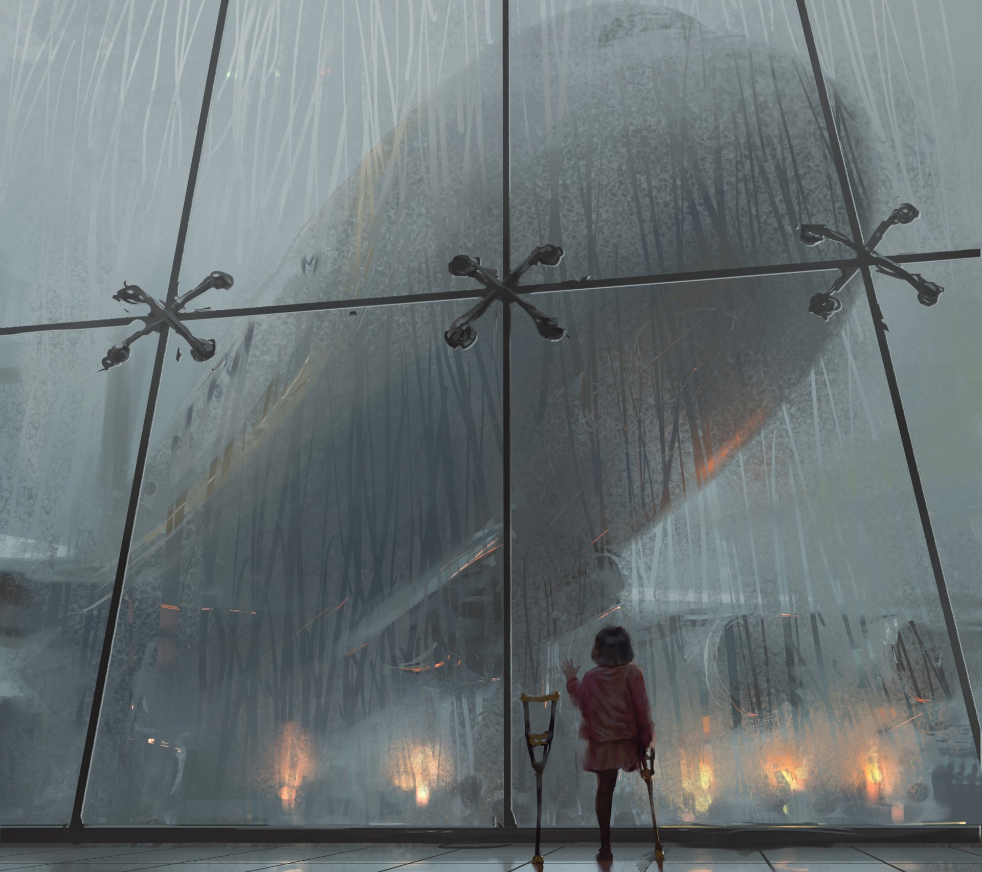 Mystical Flight: A Woman’s Fantasy Soars in HD Wallpaper by Wang Ling