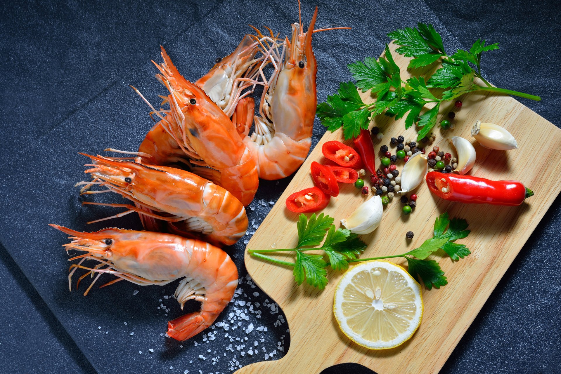 Download Still Life Seafood Food Shrimp 4k Ultra HD Wallpaper